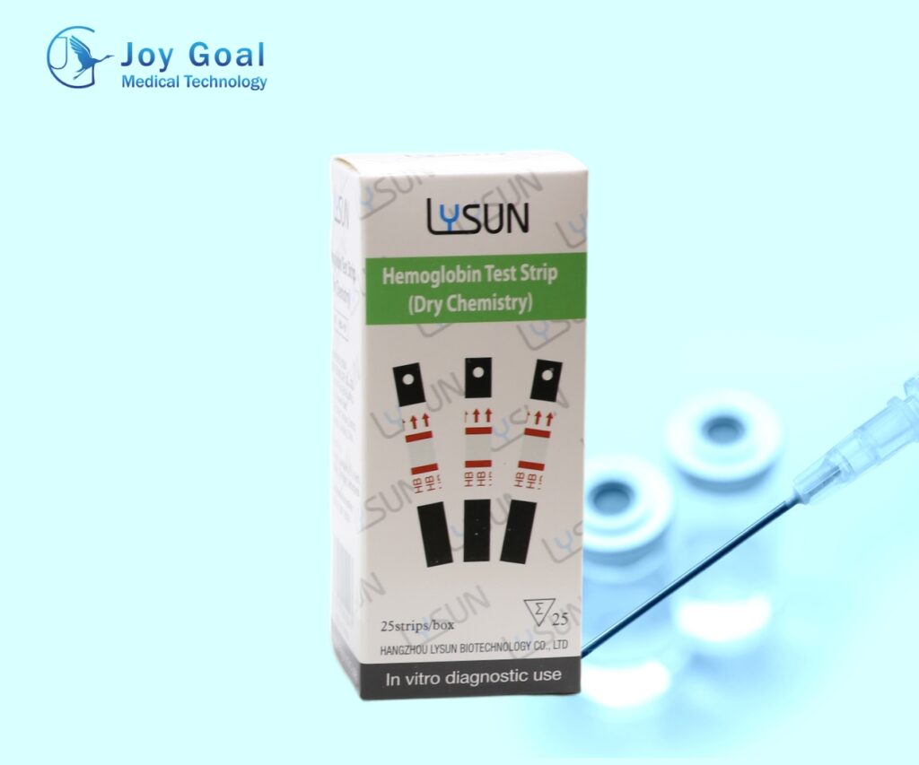 Hemoglobin Test Strip (BHS-101) - JoyGoal POCT Analyzer